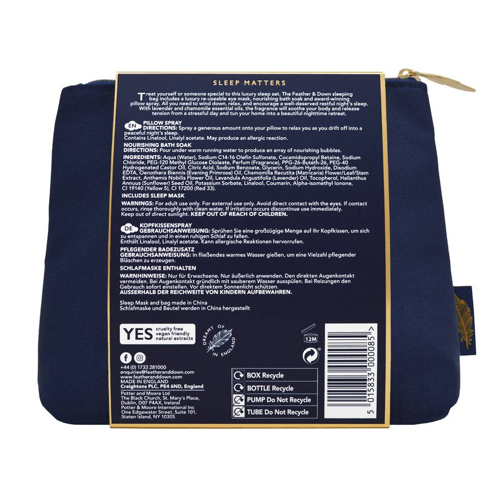 Feather & Down Night Garden Retreat Gift Set – Creightons