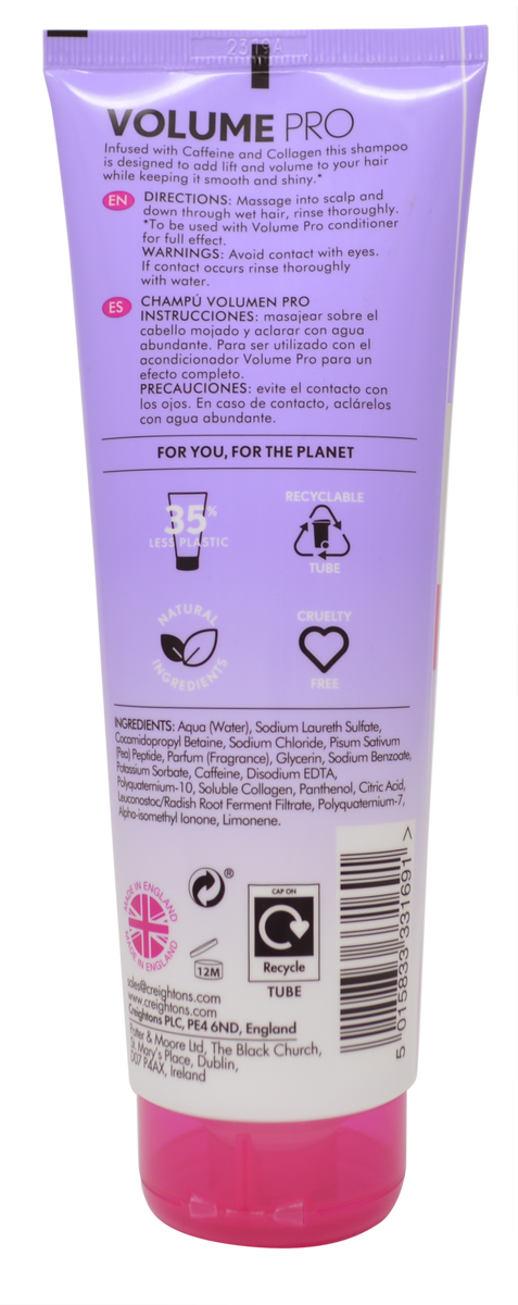 Volume Pro Shampoo 250ml – Creightons