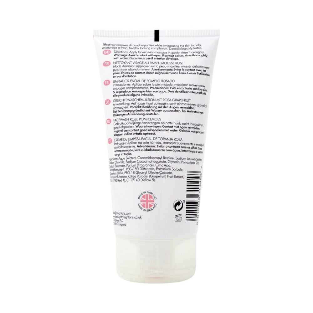 Pink Grapefruit Refreshing Face Wash 150ml – Creightons